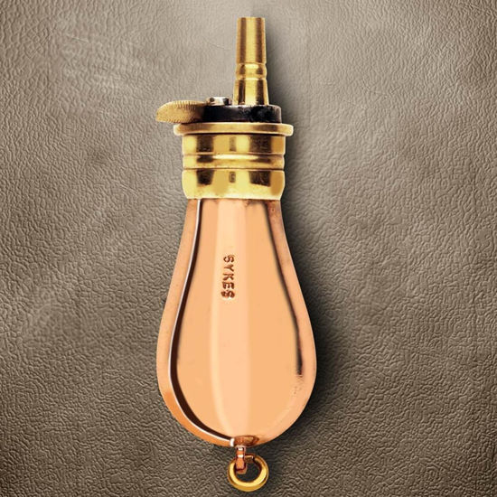 Sykes Replica Small Copper Pocket Powder Flask