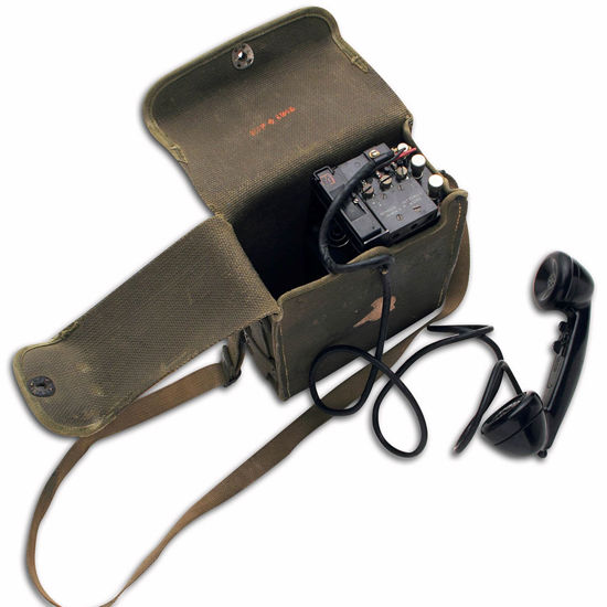 WWII US Army Field Phone Military Surplus