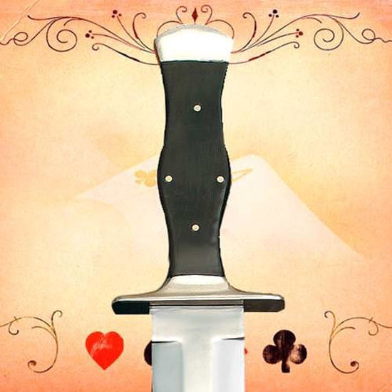 Double Edged Bowie, Bowie Double Edged, Double edged Bowie Knives