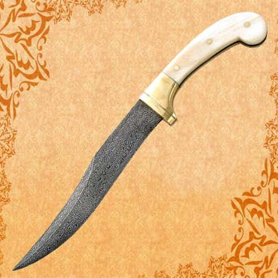 Damascus Indo-Persian Fighting Knife – AtlantaCutlery.com