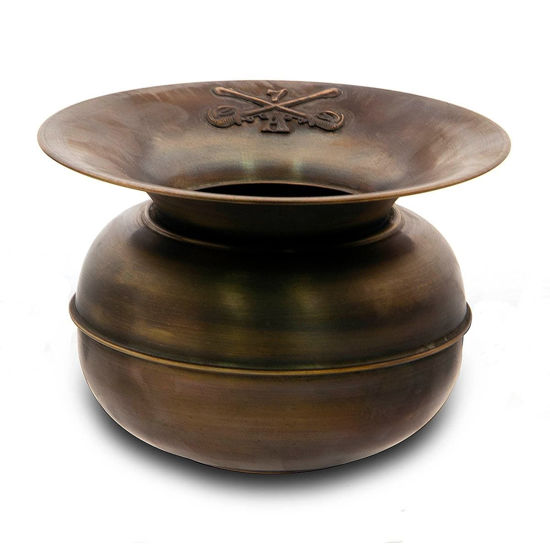 7th Cavalry Brass Spittoon - Atlanta Cutlery