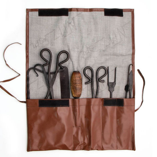 19th Century Replica Steel Surgery Kit with Hand Forged Medical Tools