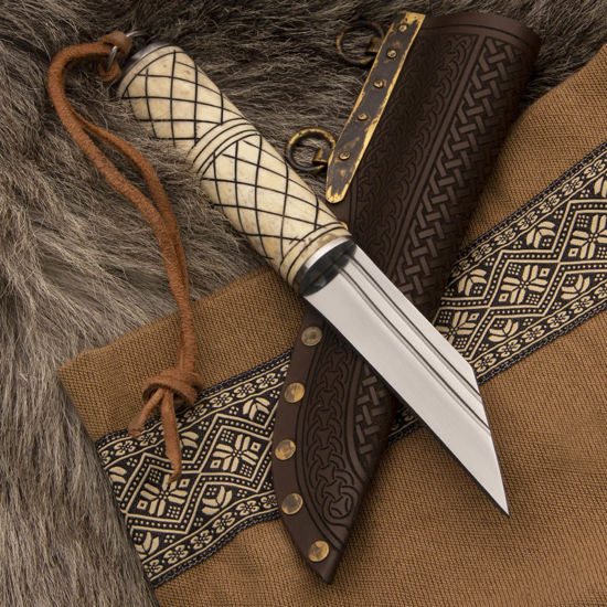 Voyager Scramasax Viking Knife