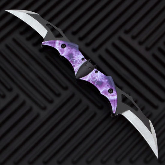 Bat-Tastic Double Folder Knife - AtlantaCutlery.com