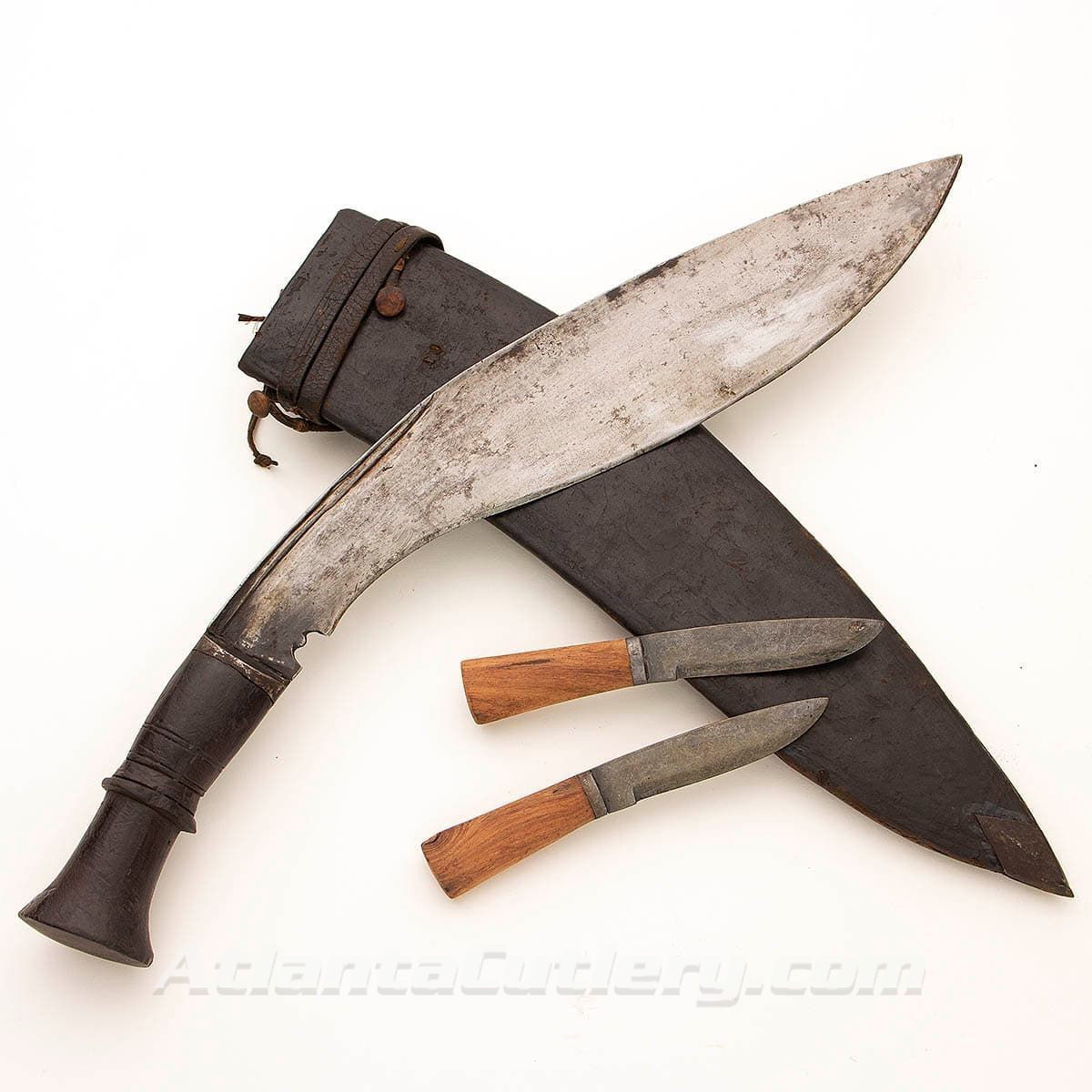 Traditional Longleaf Kukri Old Scabbard Atlanta Cutlery
