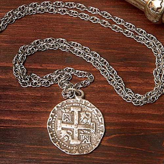 Pirate Coin Pendant – MuseumReplicas.com