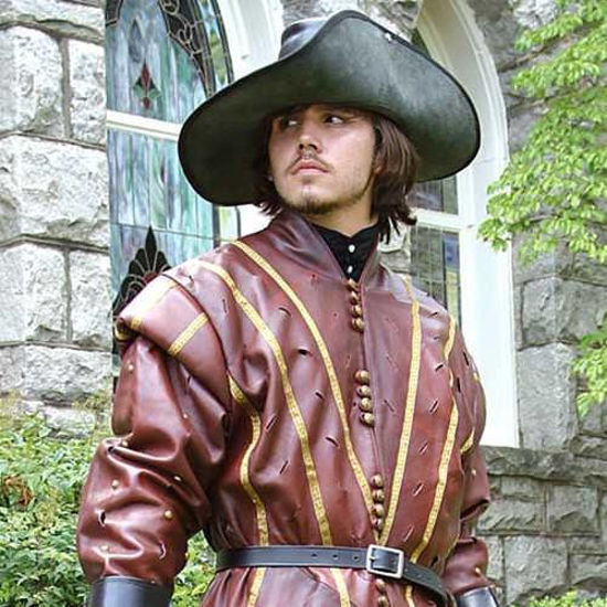 Swordsman Leather Doublet