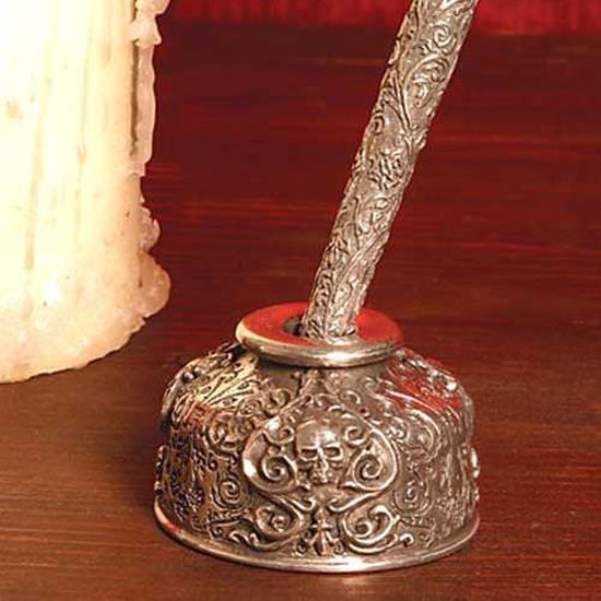 Captain's Quill Pen & Ink Pot