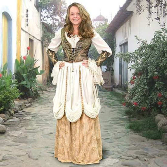 Port Royale Skirt | Steampunk Costume - Museum Replicas