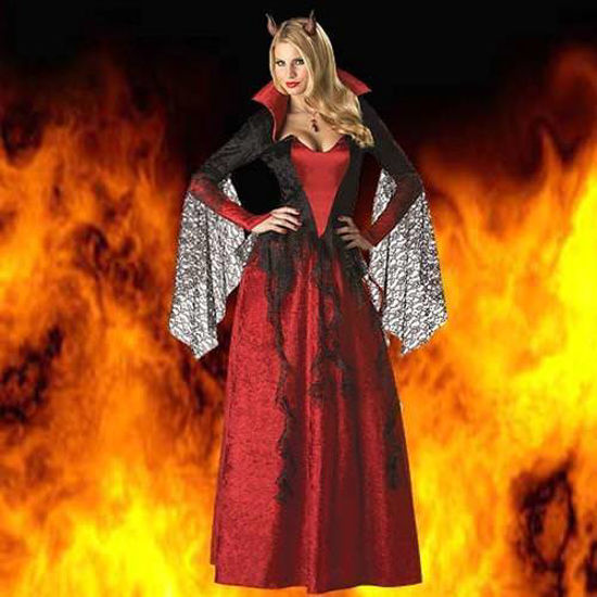 Female Devil Complete Halloween Costume