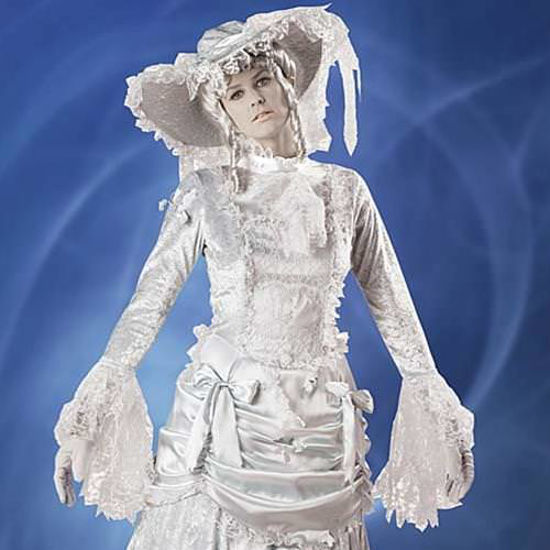 Ghostly Lady Complete Halloween Costume