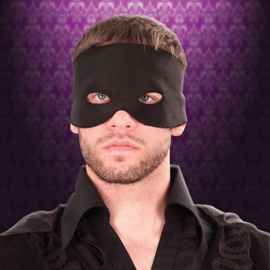 Don Juan Black Brushed Cotton Mask