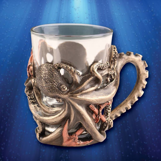 Steampunk Octopus Shot Glass