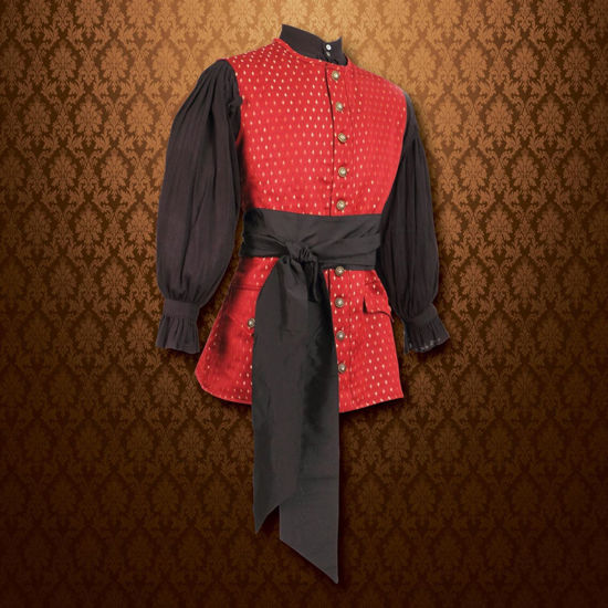 Pirate or Gypsy Long Wide Sash for Ladies and Men - MuseumReplicas.com