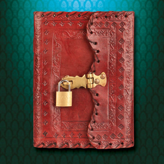 Locking Leather Journal with Key | Museum Replicas