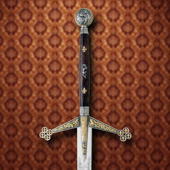 Silver and Gold Claymore by Marto | Museum Replicas