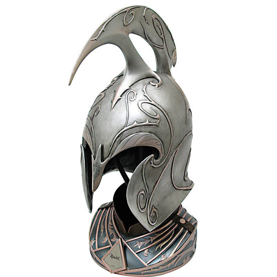 Hobbit Rivendell Elf Helm with Stand