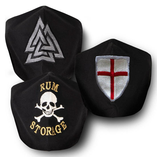 Set of 3 Triple Layered Face Masks - MuseumReplicas.com