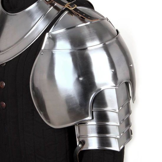 Knight's Pauldrons With Scale Arm Extensions – MuseumReplicas.com