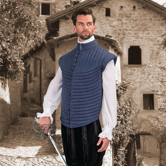 Renaissance Sleeveless Dueling Doublet - MuseumReplicas.com