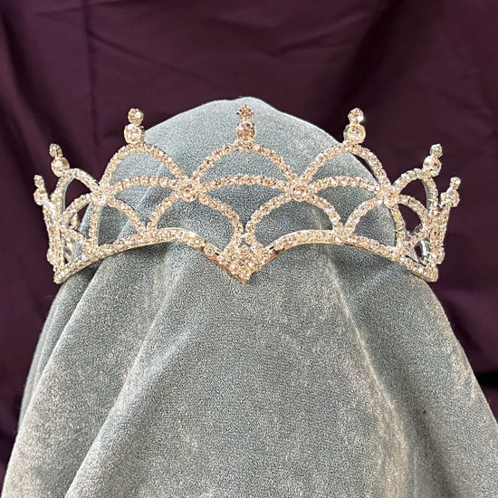 Princess Crown with Rhinestones - MuseumReplicas.com
